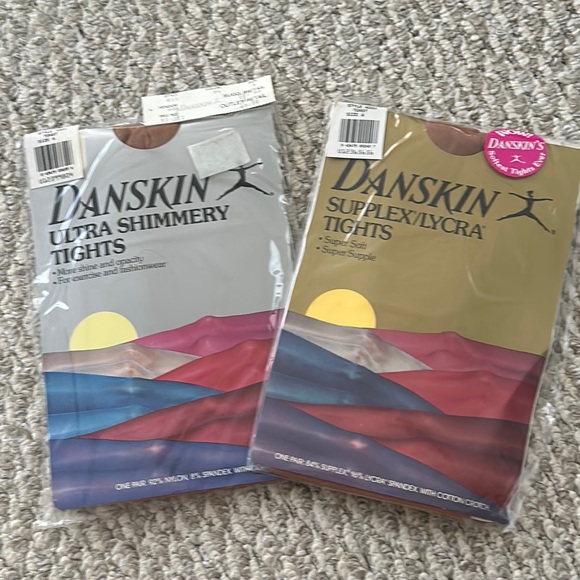 Danskin | Accessories | Danskin Vintage Tights | Poshmark